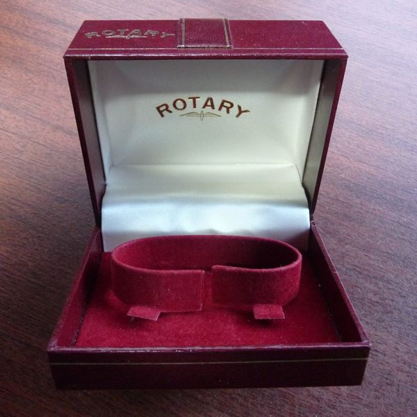Red Rotary Watch Box Original | WatchCharts Marketplace