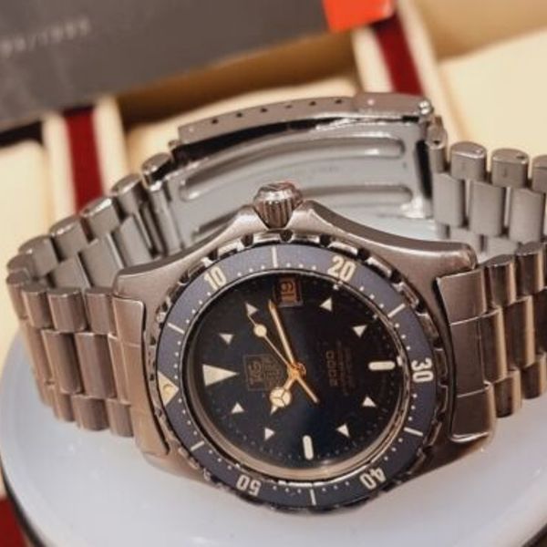 Tag Heuer 2000 Mid Size Moondust Rare Very Good Condition Very ...