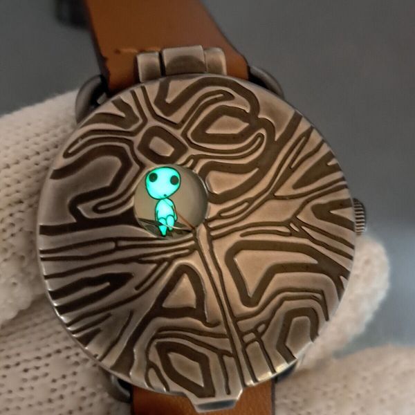 Rare Vintage GHIBLI SEIKO NON DIGITAL WATCH Princess Mononoke NOS ...