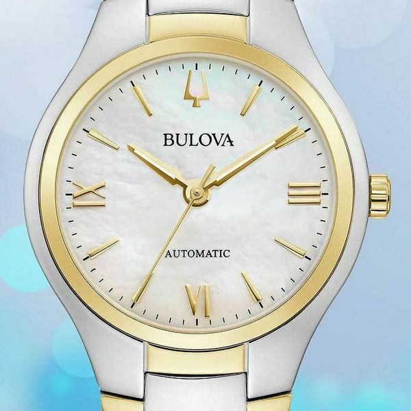 Bulova Classic Stainless Steel Automatic Ladies Watch - 98L297 ...