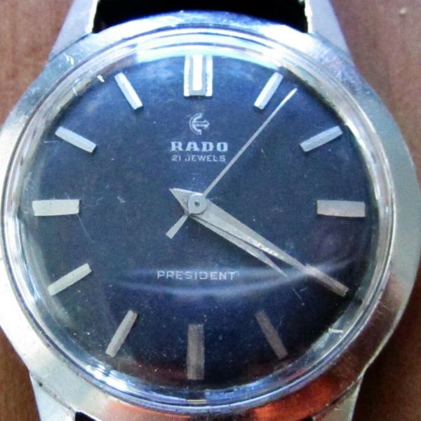 Men's Rado President Vintage Watch 25 Jewels | WatchCharts Marketplace