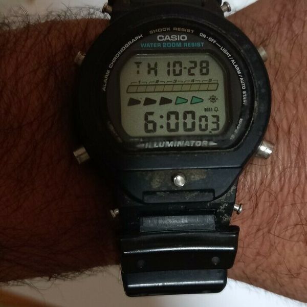 CASIO G-SHOCK (1199) DW-6600 MADE IN KOREA USED RUN | WatchCharts