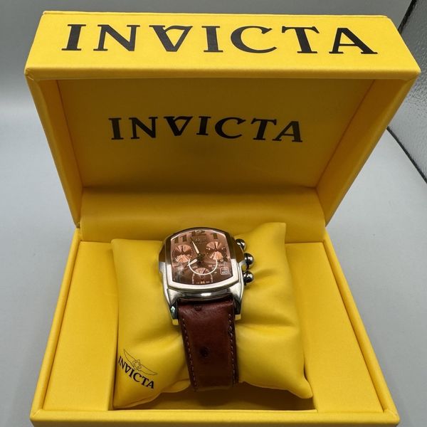 RARE Vintage Invicta Watch Wristwatch Chronograph Swiss Model #2184 ...