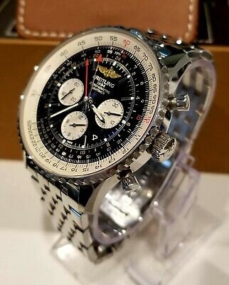 Breitling 2018 Navitimer GMT 48 Chronograph Ref AB044121/BD24 Complete ...