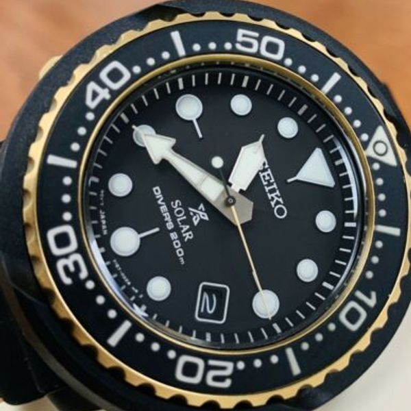 Seiko Prospex Golden Tuna SNE498 Solar Dive Watch | WatchCharts