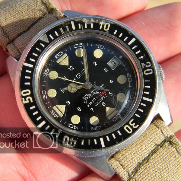 FS: HGP vintage diver 1000m with glossy dial | WatchCharts