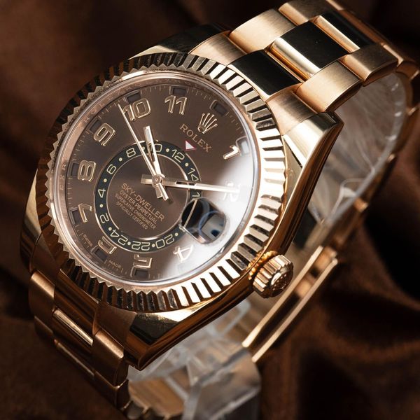 [WTS] Rolex Sky-Dweller 326935 – Chocolate Dial / Arabic Numerals ...