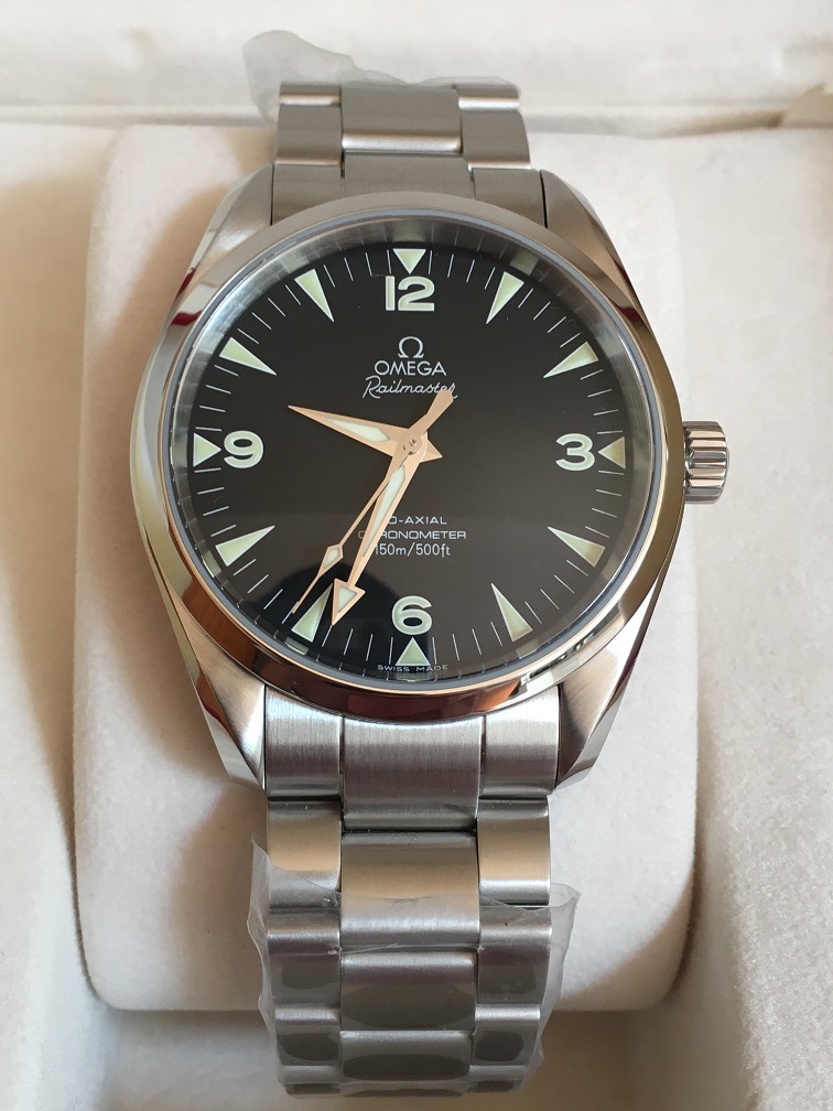 Omega Railmaster 2503.52 NOS, FULL SET, 39mm | WatchCharts Marketplace
