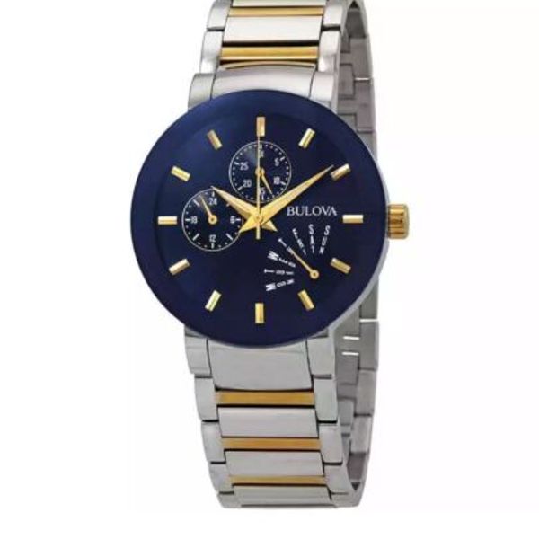 Bulova Modern Blue Dial Men's Watch 98C123 | WatchCharts Marketplace