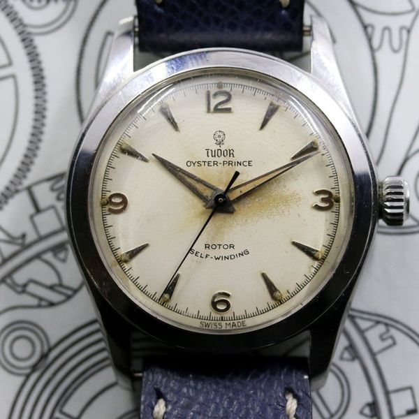 FS 1950s Tudor Oyster Prince 7809 Cal. 390 | WatchCharts Marketplace