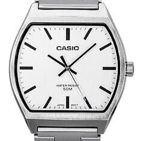 Casio Standard Analog Stainless Steel White Dial Quartz MTP-B140D-7A Men's Watch | WatchCharts ...