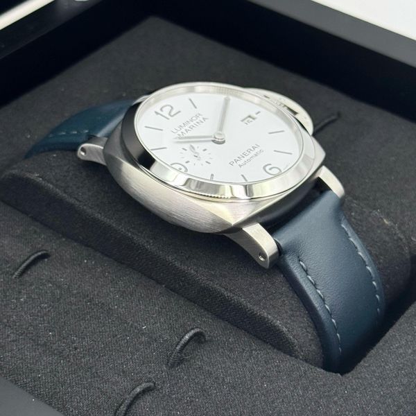 [WTS] 2021 Panerai Luminor Marina 44mm PAM01314 Stainless Steel White ...