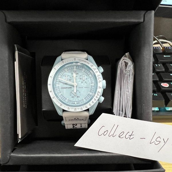 SWATCH Speedmaster Moonswatch Mission To Uranus | WatchCharts Marketplace