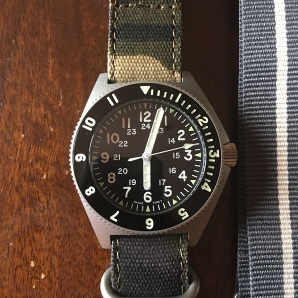 Dagaz Cav type 2 Benrus military dial | WatchCharts Marketplace