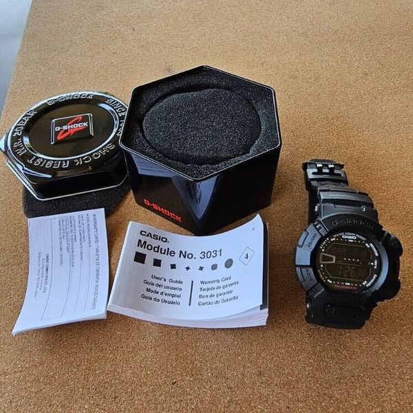 CASIO G-SHOCK MUDMAN G9000MS-1 3031 Military Concept 45mm Reverse ...