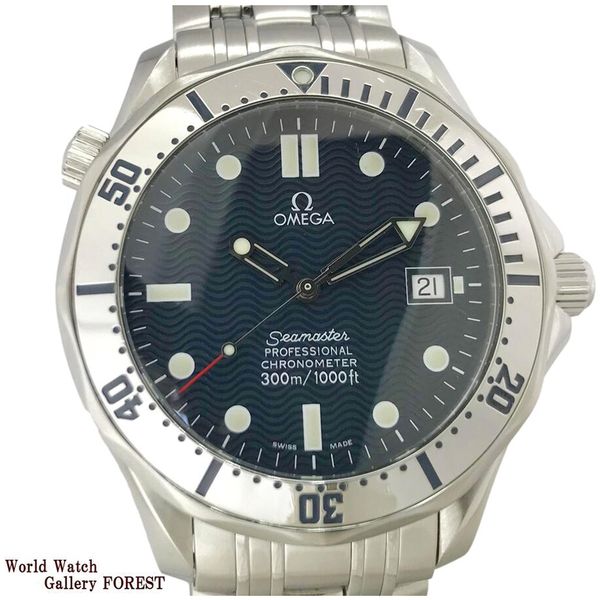 OMEGA Omega Seamaster Professional 300M 2532 80 Used Men's Watch SS ...