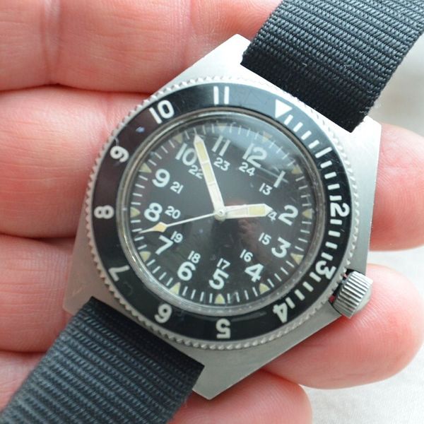 Very Fine Vintage Benrus Type II Type 2 Class A Military Mil-Spec MIL-W ...