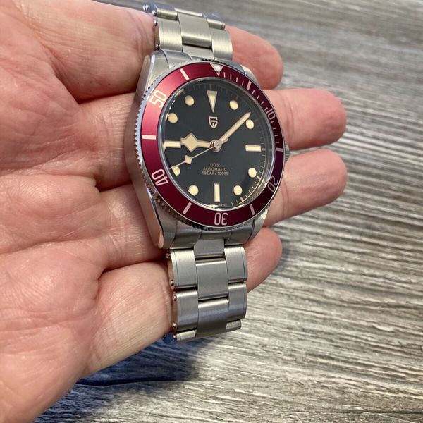 Pagani Design PD1671 Version 2 NH35 42mm Case Burgundy Red Bezel ...