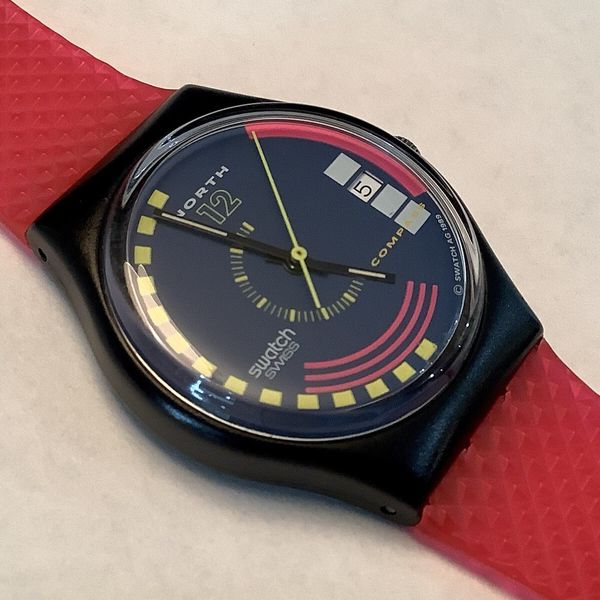 swatch TRAFFIC JAM GB412 - 1989 [Quasi Nuovo] 34mm | WatchCharts ...