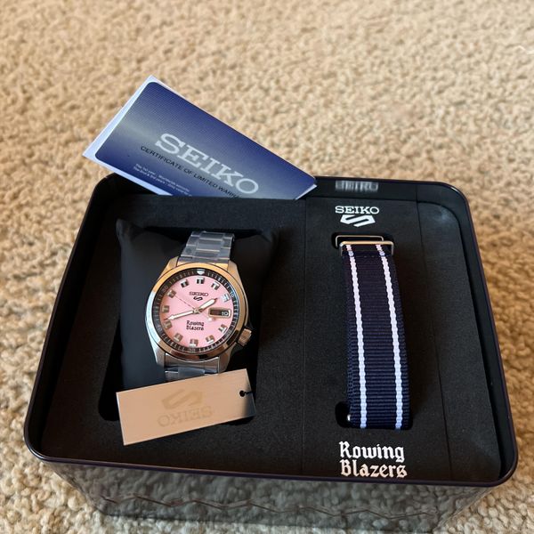 [WTS] Seiko x Rowing Blazers Limited Edition - Pink Dial | WatchCharts ...