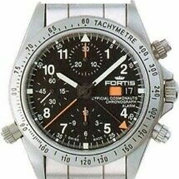 Fortis Men's 607.22.11 M Cosmonauts ETA 7750 Swiss Automatic Chrono ...