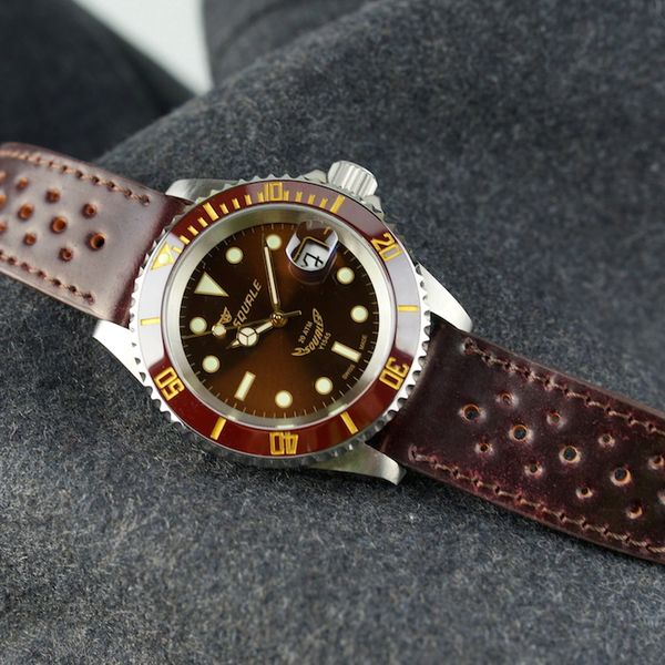 FS Squale 20 ATMOS ROOT BEER Ceramic - 1545 - SEL Bracelet Current ...