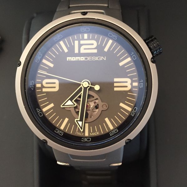 SOLD: MOMO DESIGN EVO AUTOMATIC MODEL MD1011BS-30 | WatchCharts Marketplace
