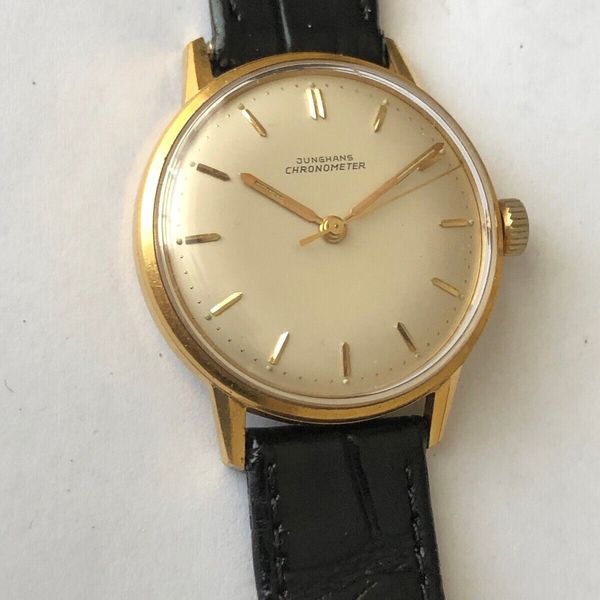 Vintage Junghans Chronometer Manual Wind Cal.J82/1 Men's Watch ...
