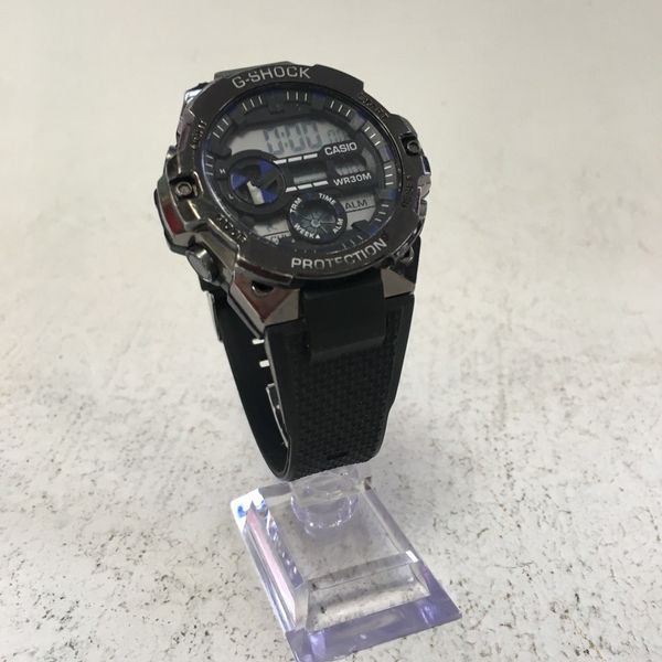 Casio G-Shock Digital Watch Black Resin Strap WR30M Alarm Chrono Men's ...