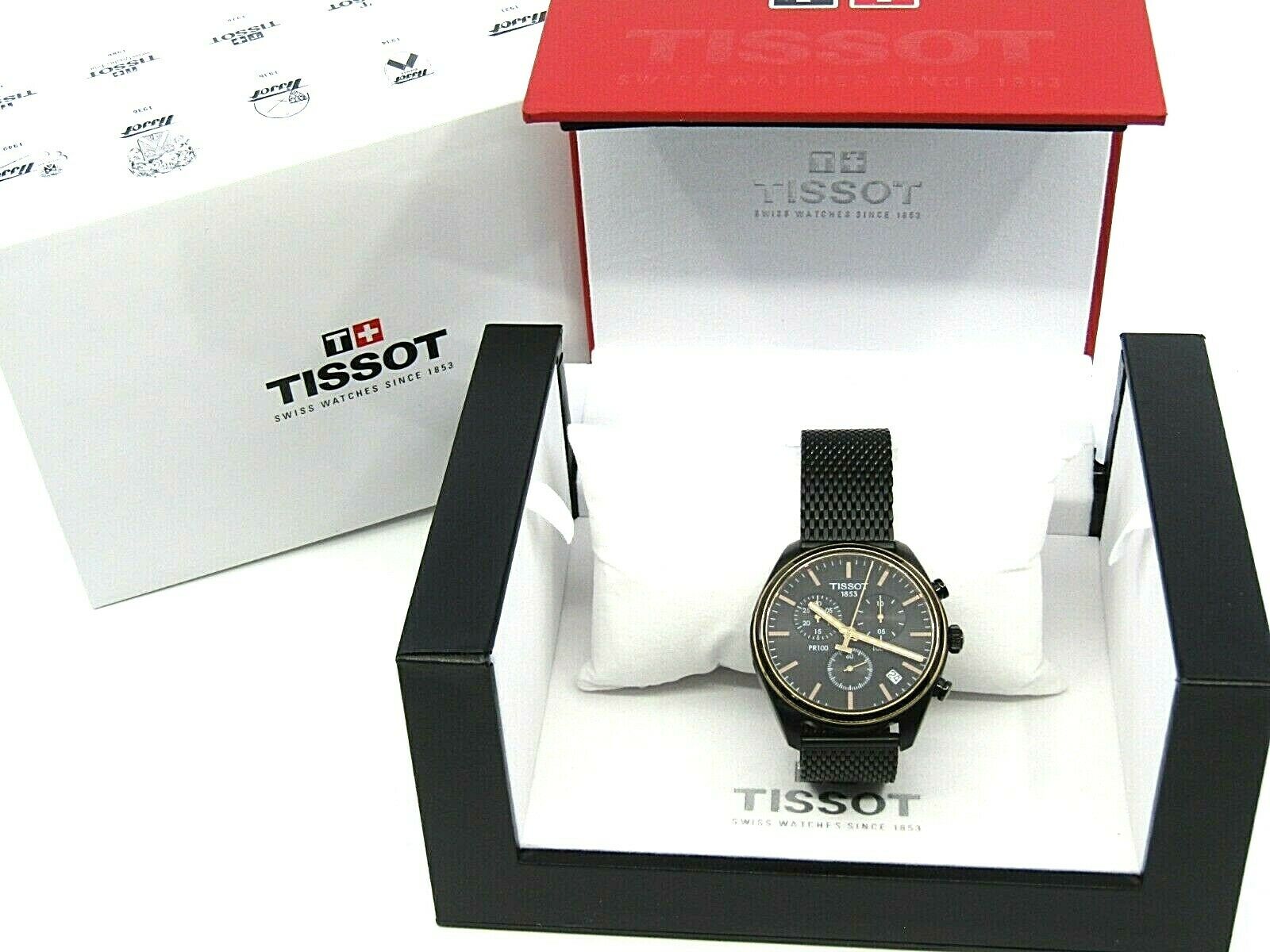 AUTHENTIC TISSOT PR 100 CHRONOGRAPH WATCH RAPTOR'S 25TH