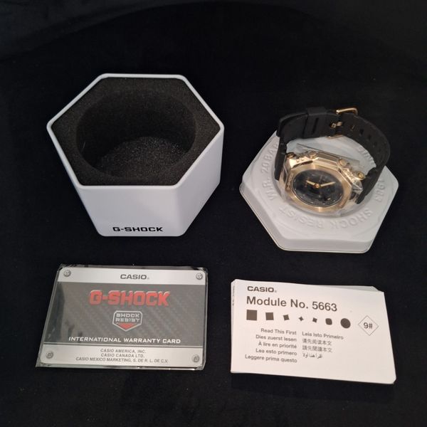 NEW Casio G-Shock G-STEEL METALLIC GOLD Analog-Digital Mens Watch ...