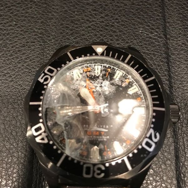 Invicta Pro Diver - Might need a new glass. | WatchCharts