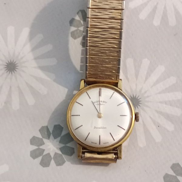 Vintage Rotary 17 Jewels Incabloc Watch - Swiss Made | WatchCharts Marketplace