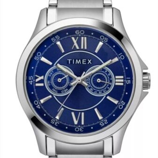 Orologio Timex TW2T44300 Uomo Quarzo Quadrante Blu Calendario Multi ...