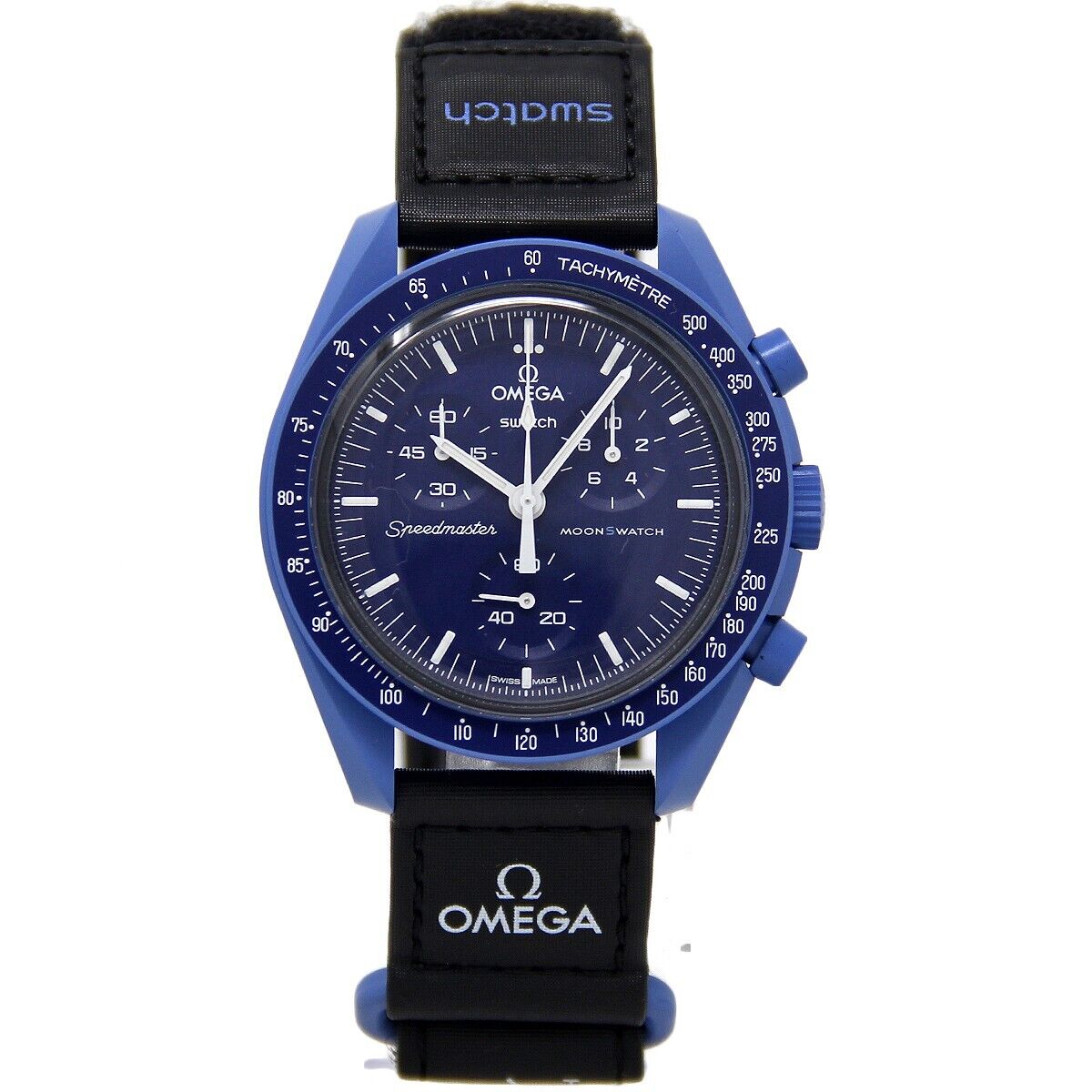 Swatch MoonSwatch Mission to Neptune (SO33N100) Market Price | WatchCharts