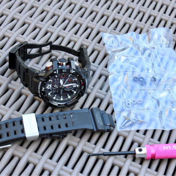 FSOT: Casio G-Shock GW-A1100 with resin strap and composite bracelet ...