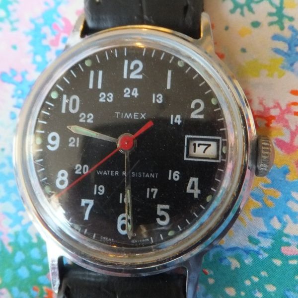 British Made Timex Military Sprite 1972 Manual Winding Watch - Working ...