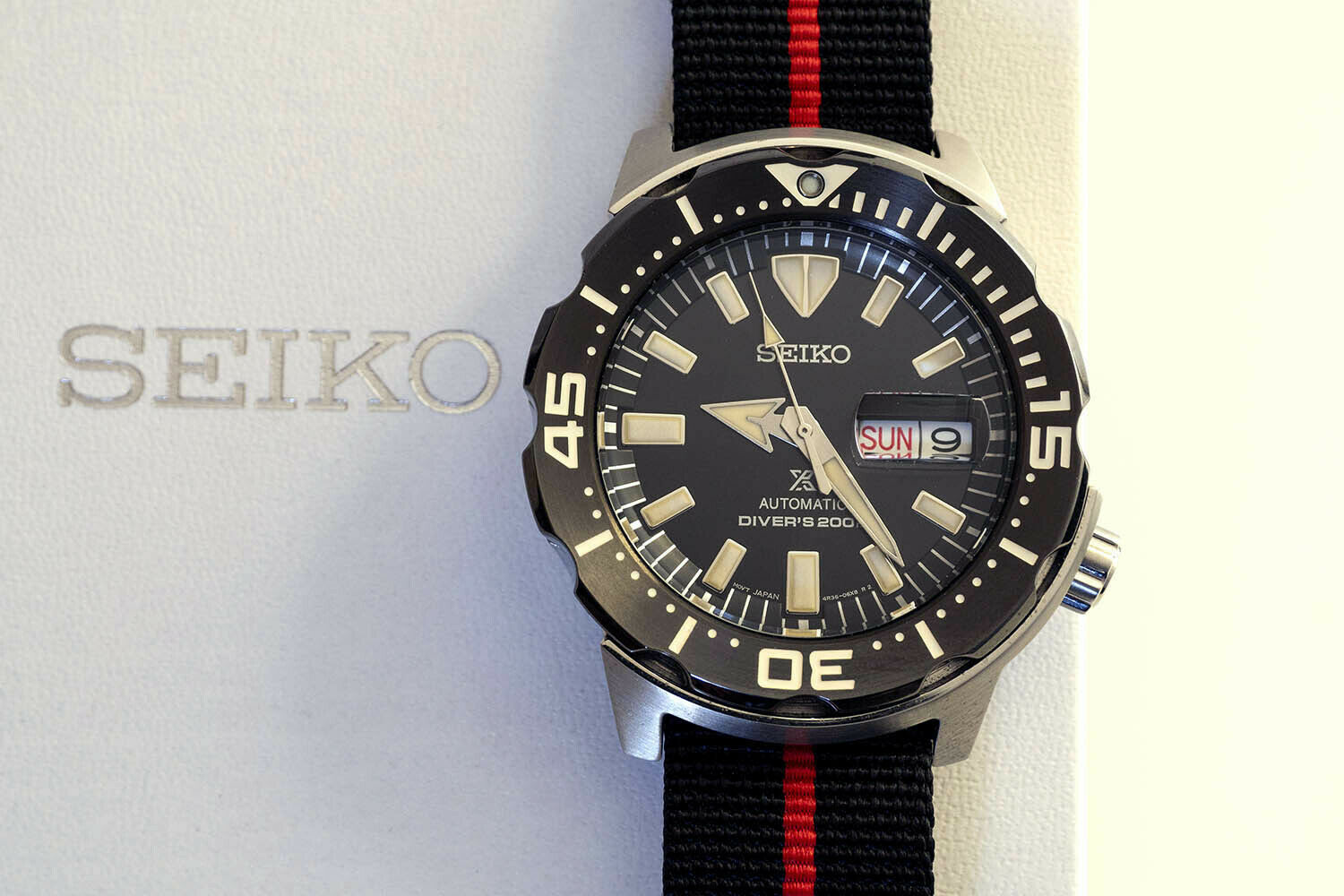 Seiko 2019 Monster Automatic with new Case and Bezel Design #SRPD27 ...