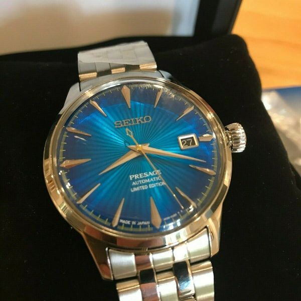 Seiko Presage Cocktail Blue Planet Limited Edition | WatchCharts ...
