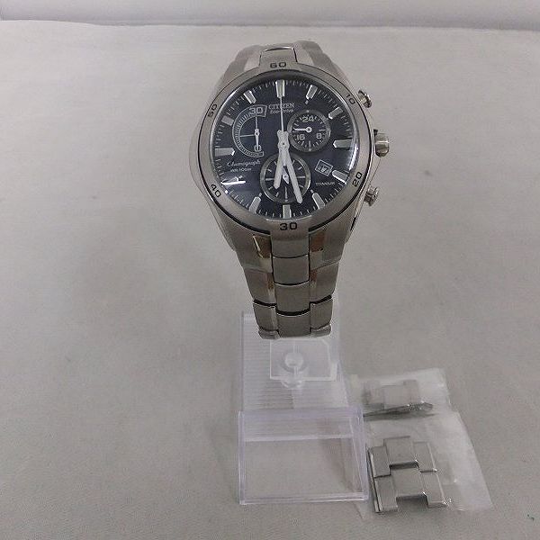 Citizen CITIZEN eco-drive watch chronograph watch gentleman solar WATCH ...