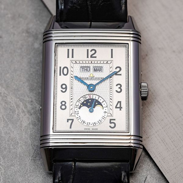Jaeger LeCoultre JLC Reverso Grande Triple Calender Moonphase Clear ...