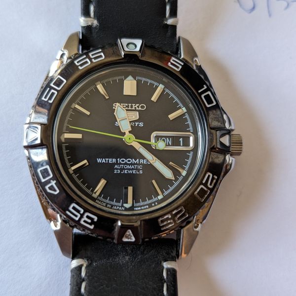 [WTS] Seiko 5 Automatic, Black Dial, Rotating Bezel | WatchCharts ...