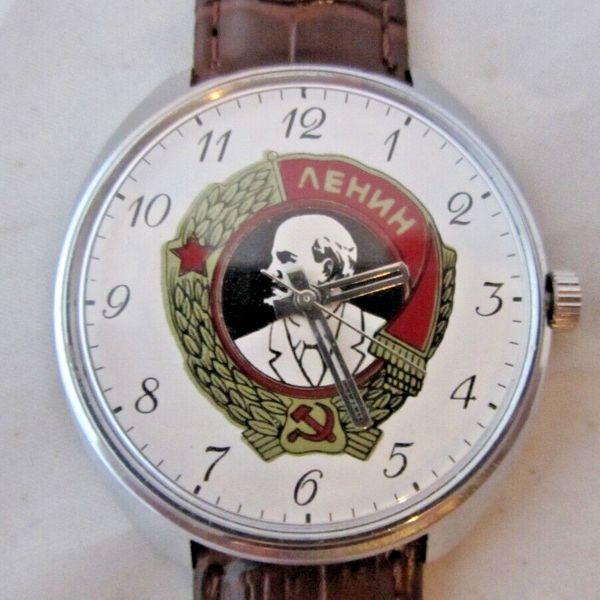 OROLOGIO RUSSO SOVIETICO "RAKETA LENIN " ,MECCANICO MANUALE FUNZIONANTE ...
