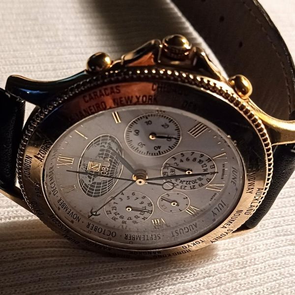 Citizen Noblia Perpetual Calendar World Time Menâ s Watch | WatchCharts ...