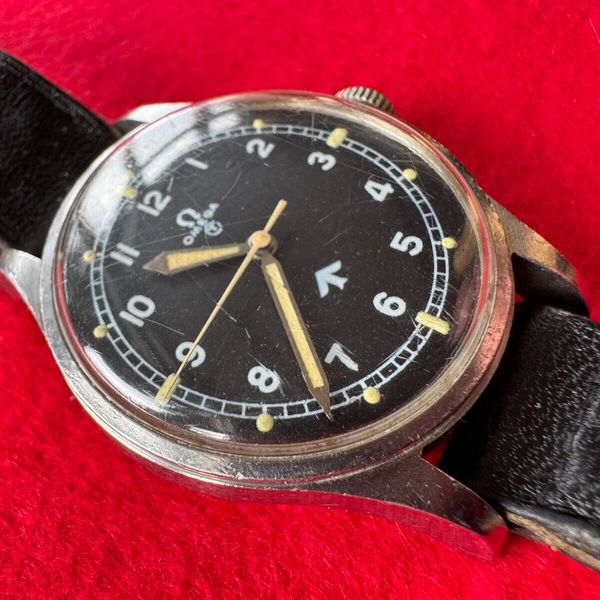 Omega RAF 53 fat arrow watch | WatchCharts Marketplace