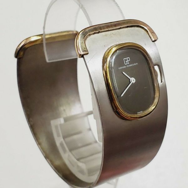 RARE,UNIQUE Women's Vintage 925 STERLING SILVER Cuff Watch GIRARD ...