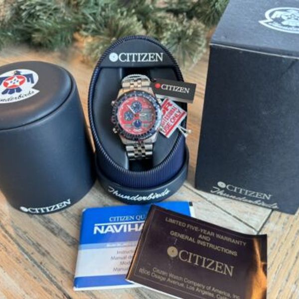 **RARE** Citizen Navihawk Watch USAF Thunderbirds C300. Early 2K. Air ...