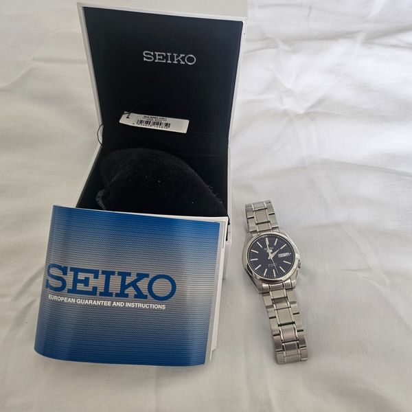 Seiko 5 Automatic Watch [WITH BOX] Seiko SNKL43K1 Blue Dial ...