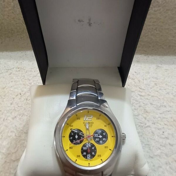 casio edifice 2364 EF-307 quartz | WatchCharts Marketplace