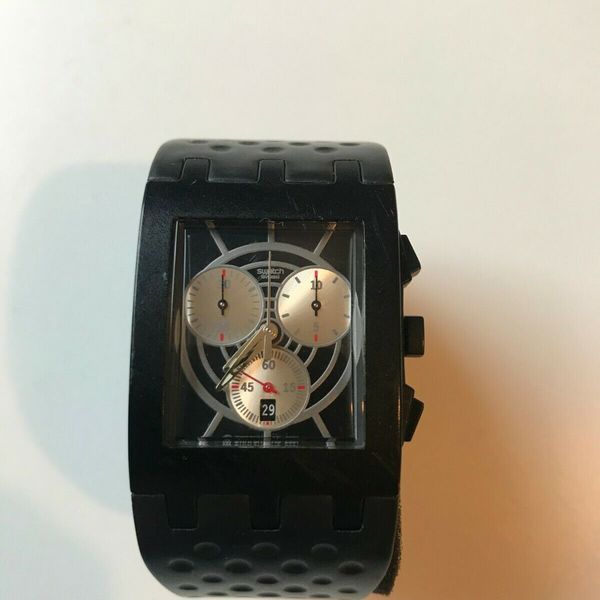 Swatch SUEB400 Chronograph - 2002 40th Anniversary James Bond Dr. No ...